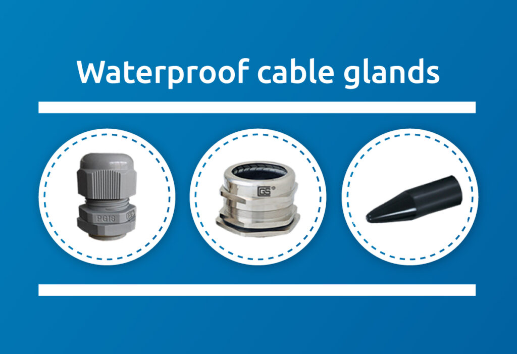 Waterproof Cable Glands with long-lasting durability.